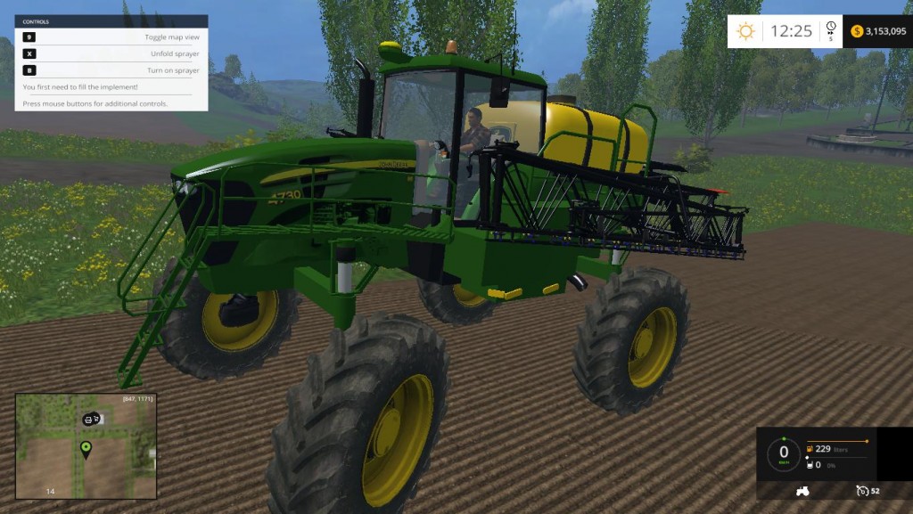 JOHN DEERE 4730 SPRAYER for FS 2015 | FS2015.com